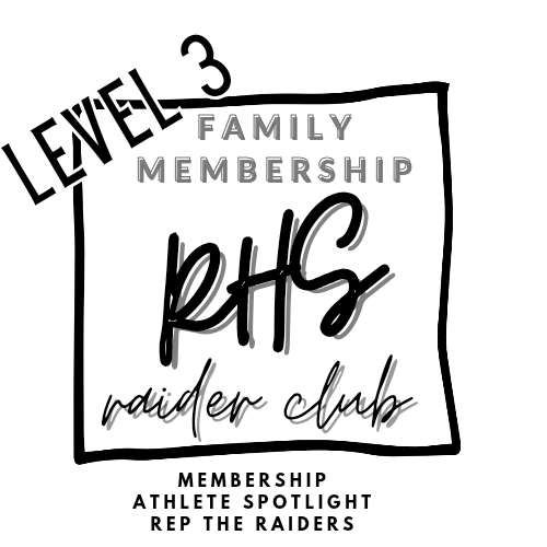 Level 3: RHS Raider Club Membership (2025-2026) | RHS Raider Club